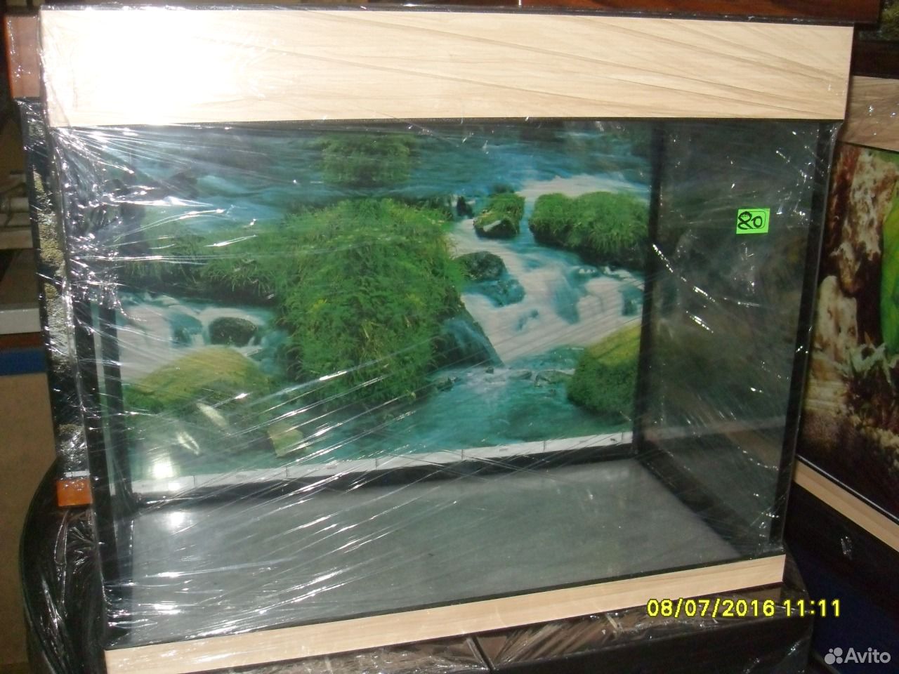 Аквариум 80л от производителя, 60х30х51см