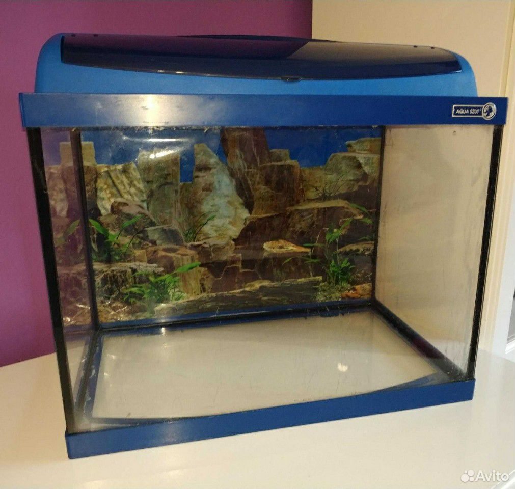Панорамный аквариум Agua Szut, 30 литров