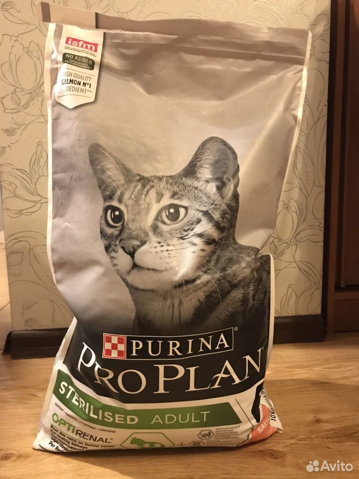 PRO plan CAT adult sterilised сухой корм для стери
