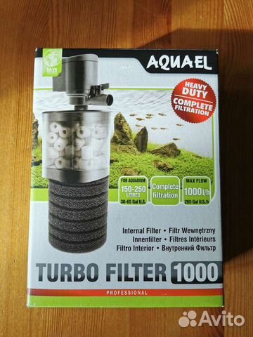 Внутренний фильтр aquael turbo filter 1000