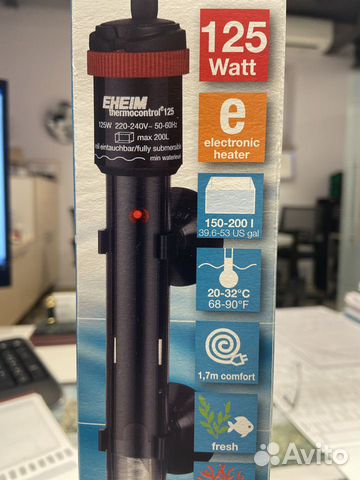 Термонагреватель eheim thermocont 125 (новый)
