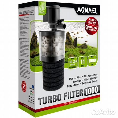 Фильтр внутренний aquael Turbo 1000