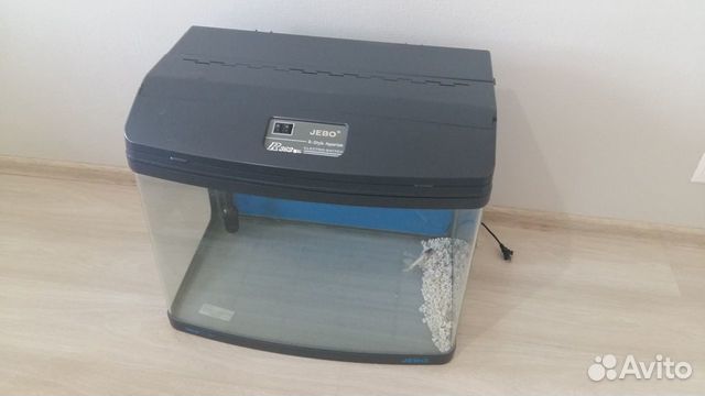 Аквариум jebo R362 KG,90литров б/у, требует ремонт