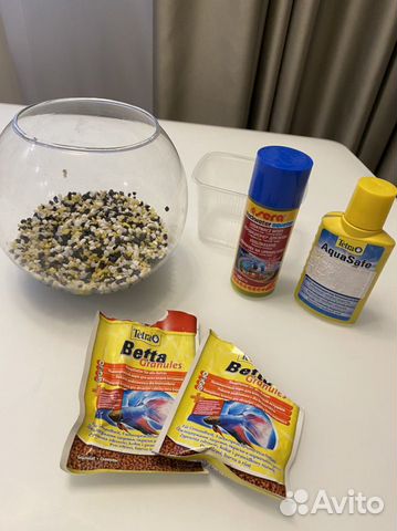 Аквариум круглый 2 литра