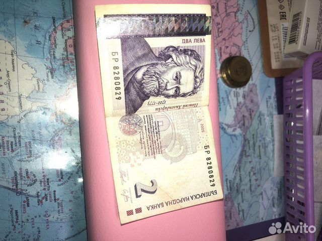 Купюра 2 лева купить в Иваново Хобби и отдых Авито