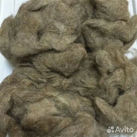 Шерсть овечья (очищенная)